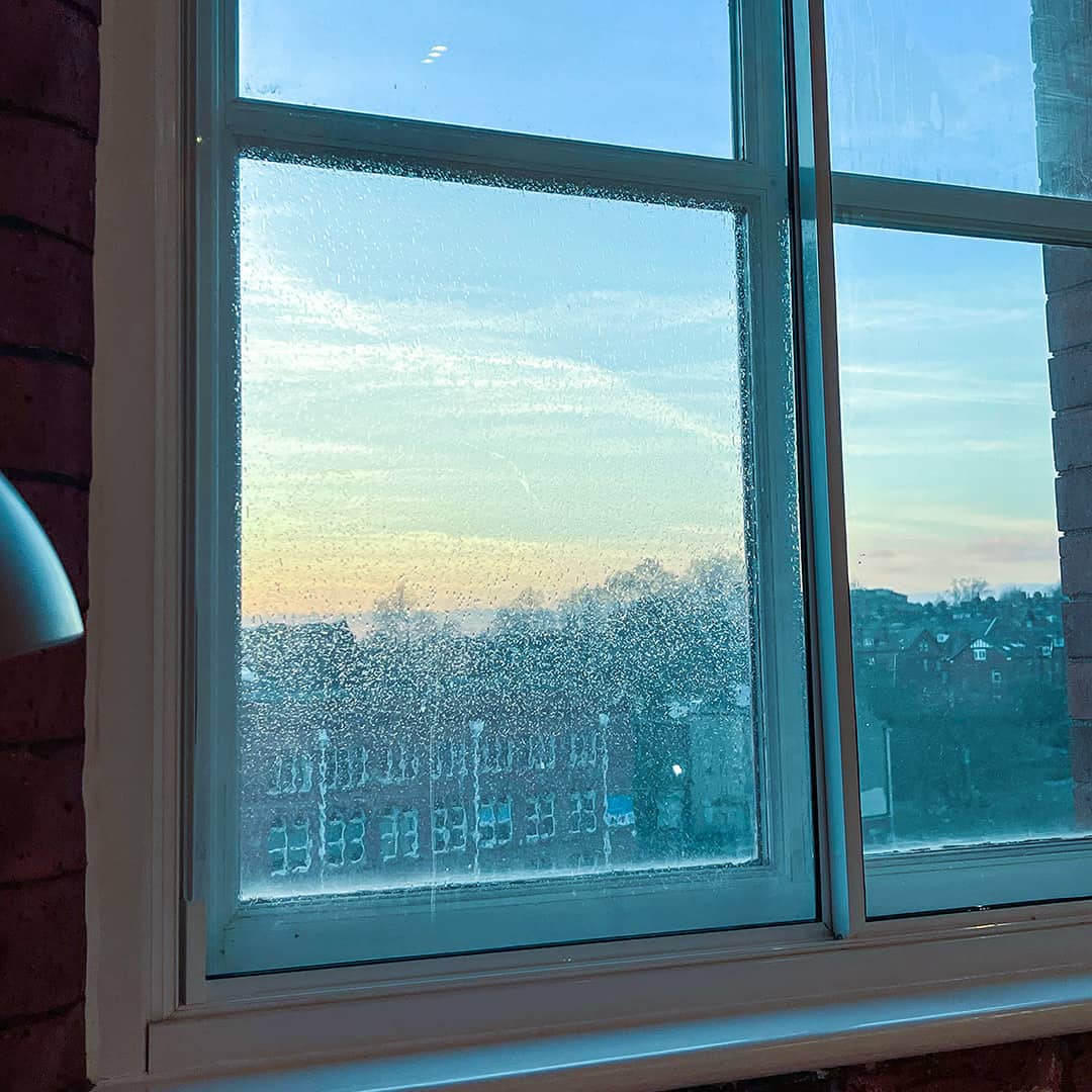 Light Seedy Glass Window Film - Surface Designs