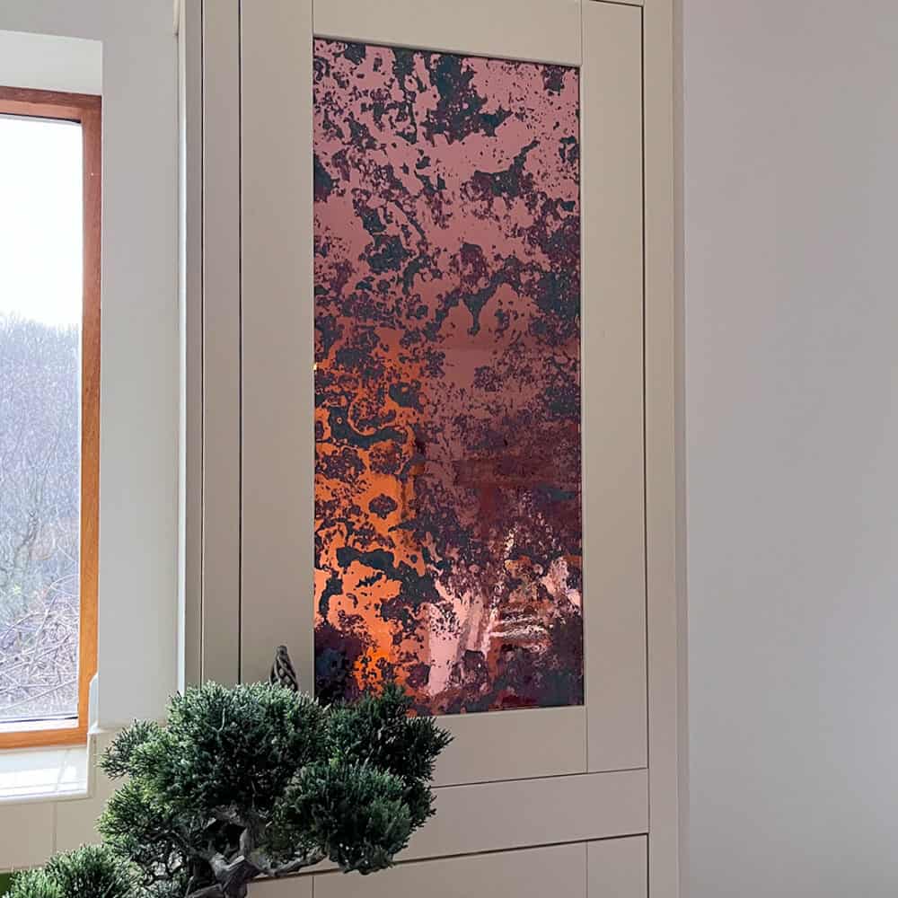 Antique Copper Mirror Window Film | Surface Designs