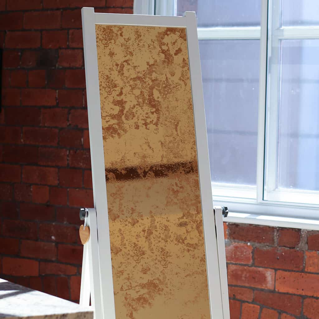 Vintage Gold Mirror Window Film | Surface Designs