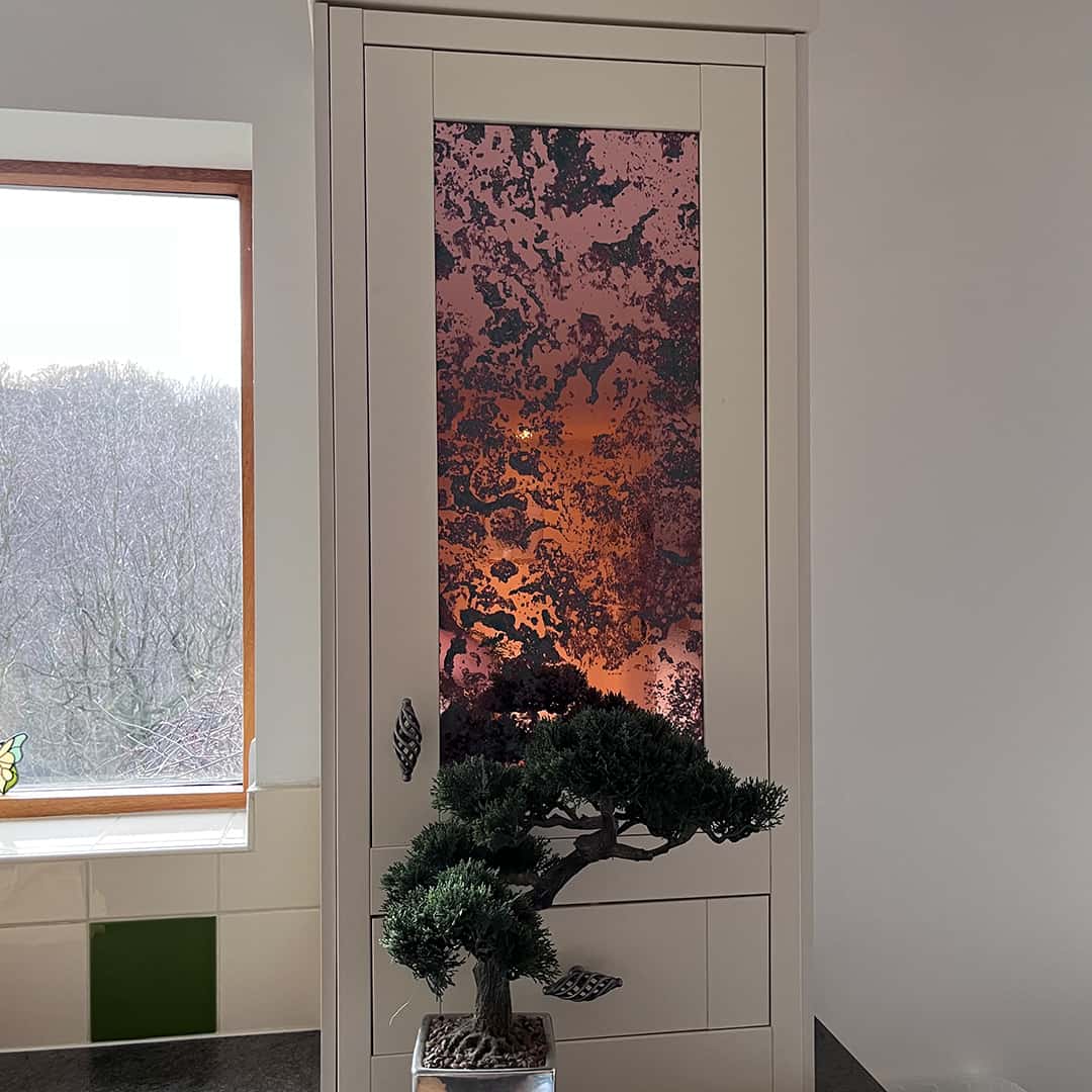 Antique Copper Mirror Window Film | Surface Designs