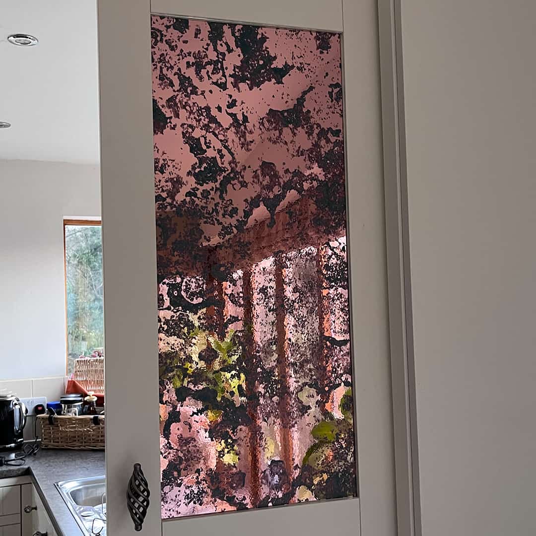 Antique Copper Mirror Window Film | Surface Designs