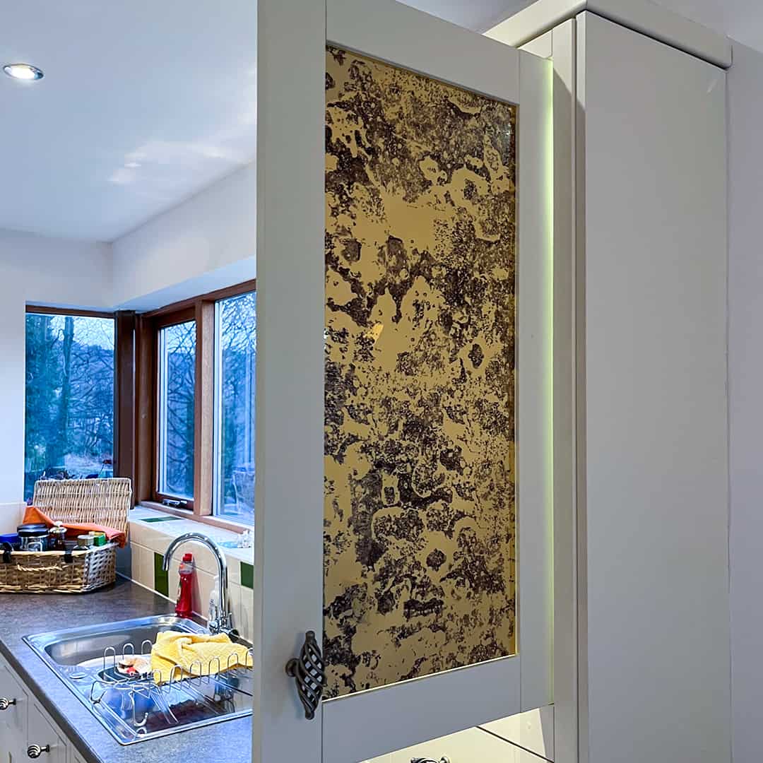 Antique Gold Mirror Window Film | Surface Designs