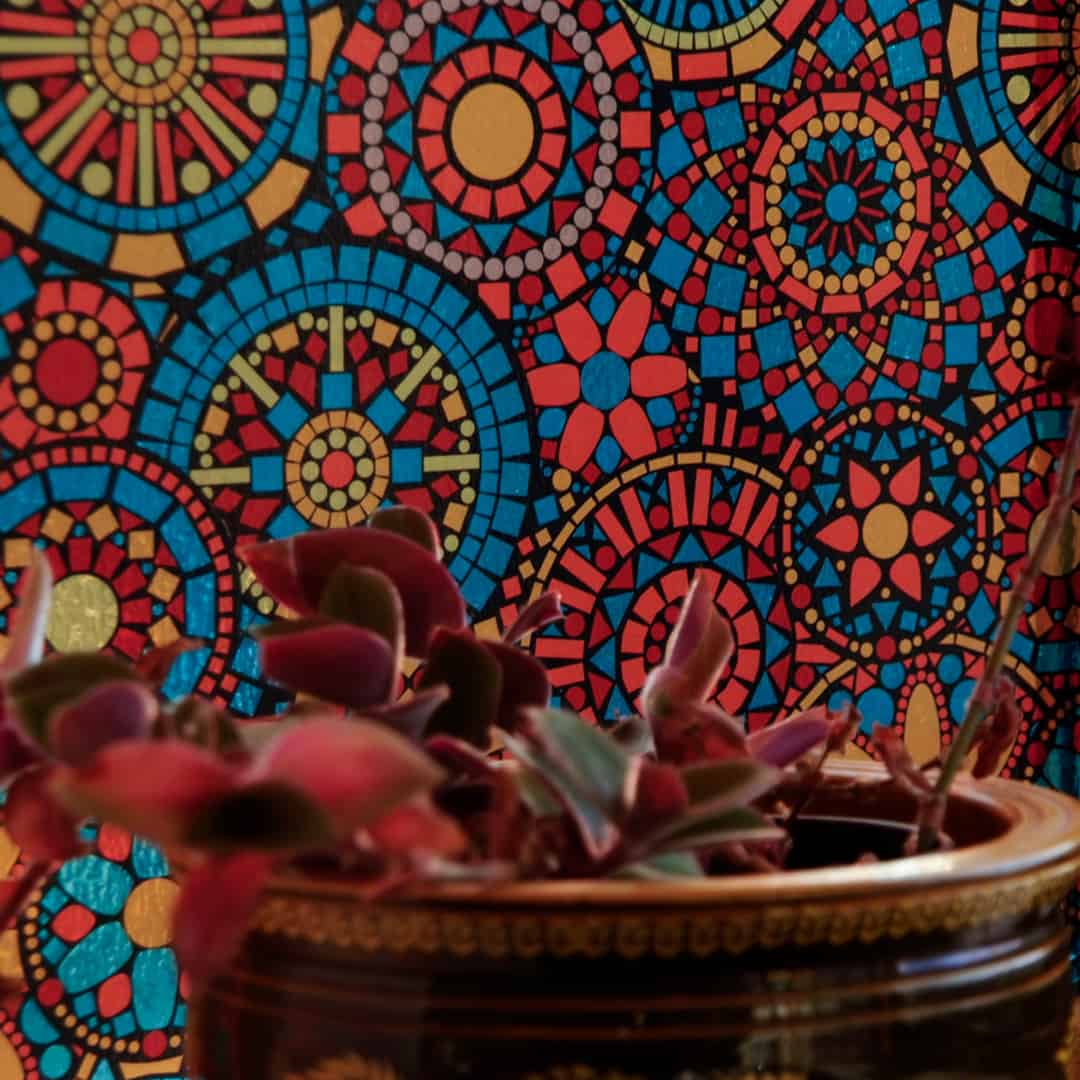 Stained Glass Morocco Window Film | Surface Designs