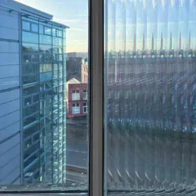 Reeded Glass 1/2" Window Film | Surface Designs