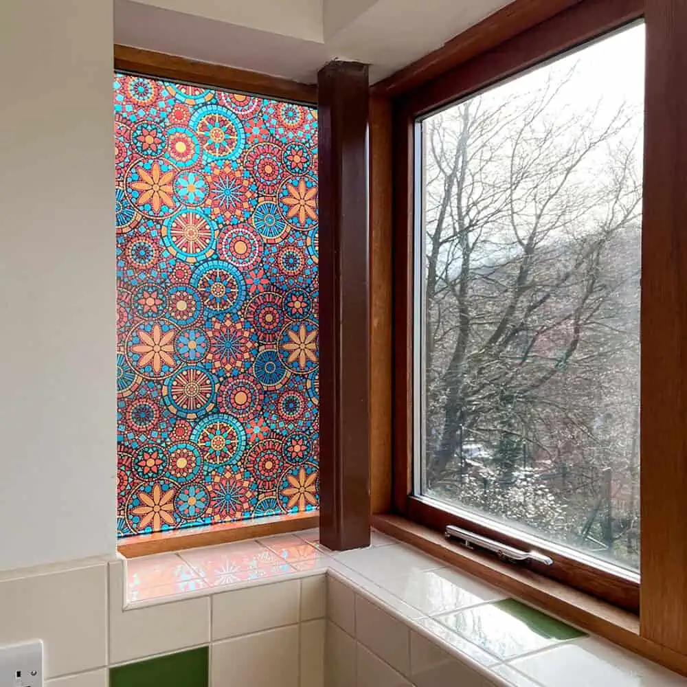 Stained Glass Morocco Window Film - Surface Designs