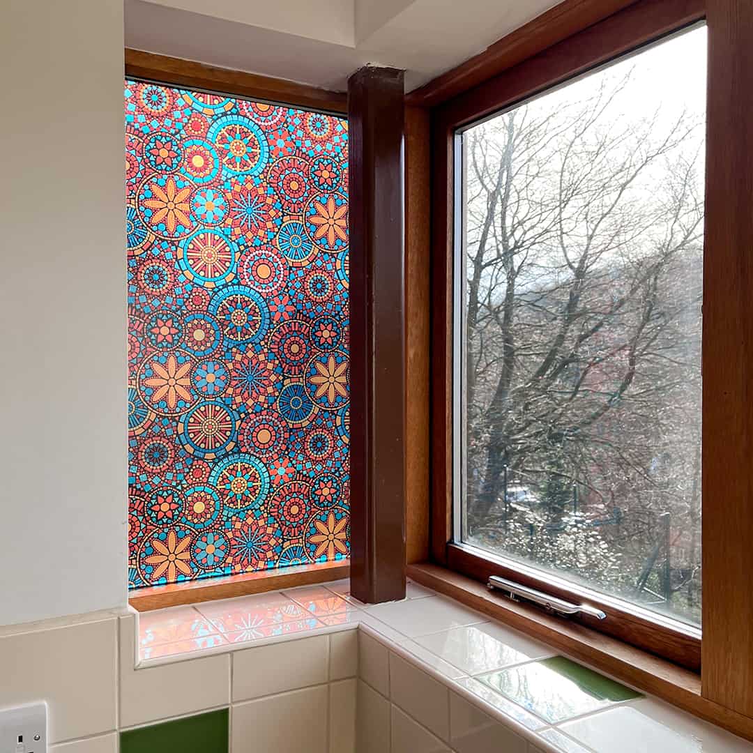 Stained Glass Morocco Window Film | Surface Designs