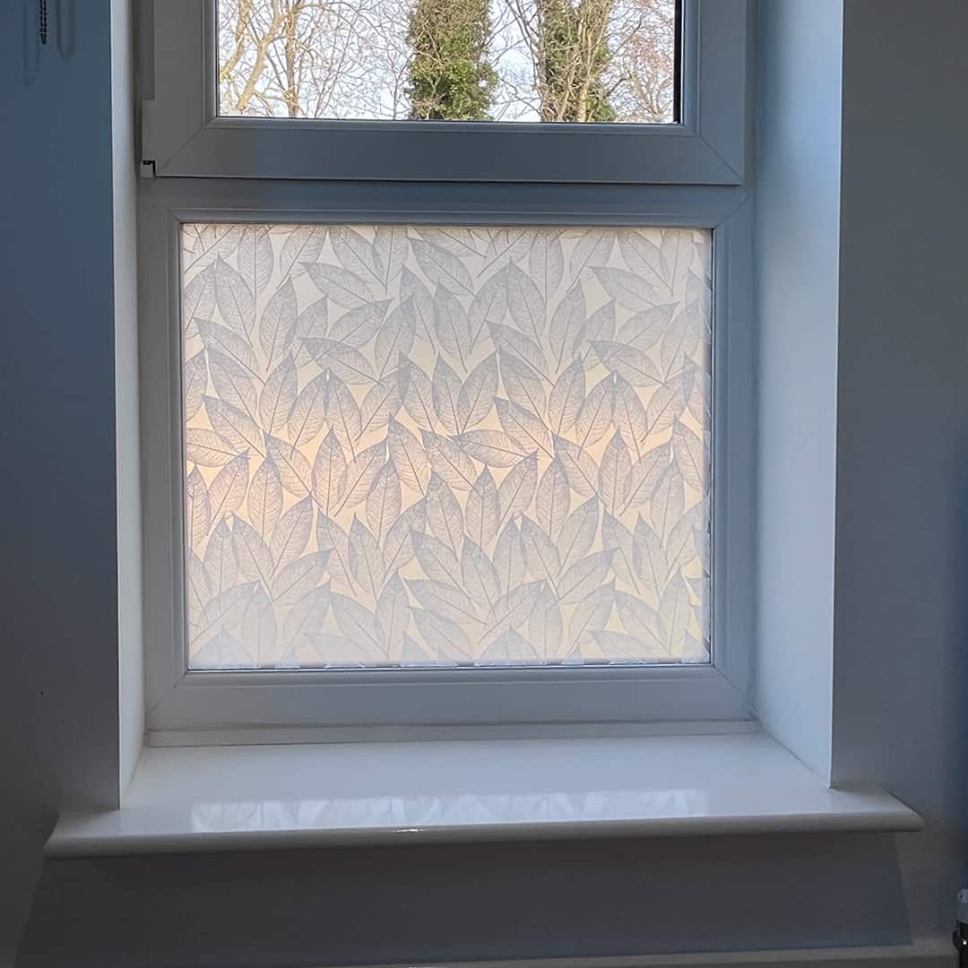 Dusted Leaf Window Film | Surface Designs
