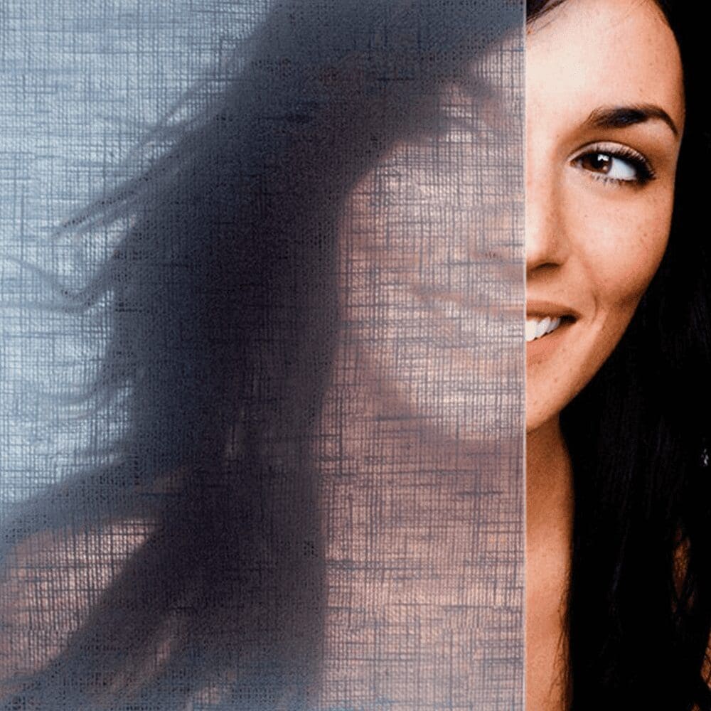 Navy Blue Organic Cotton Window Film | Surface Designs