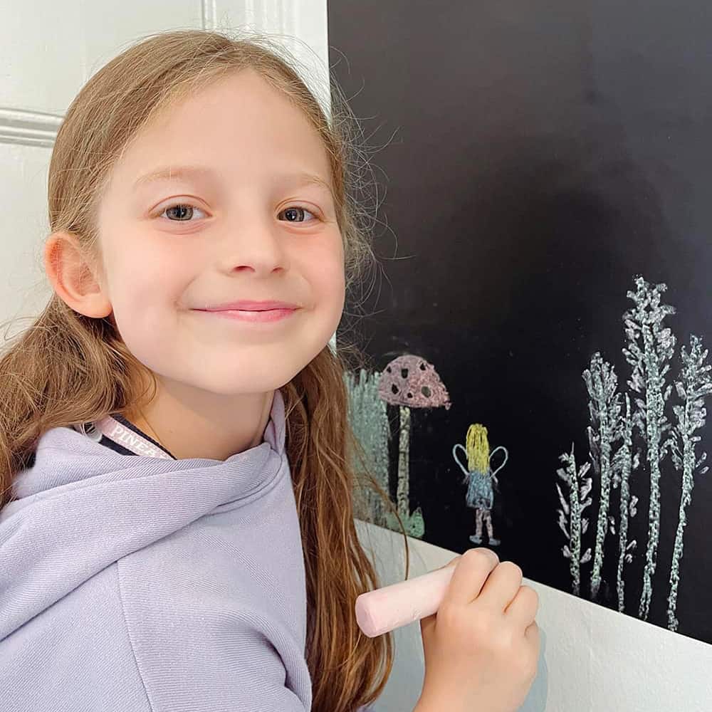 Chalkboard Black Writable Window Film | Surface Designs