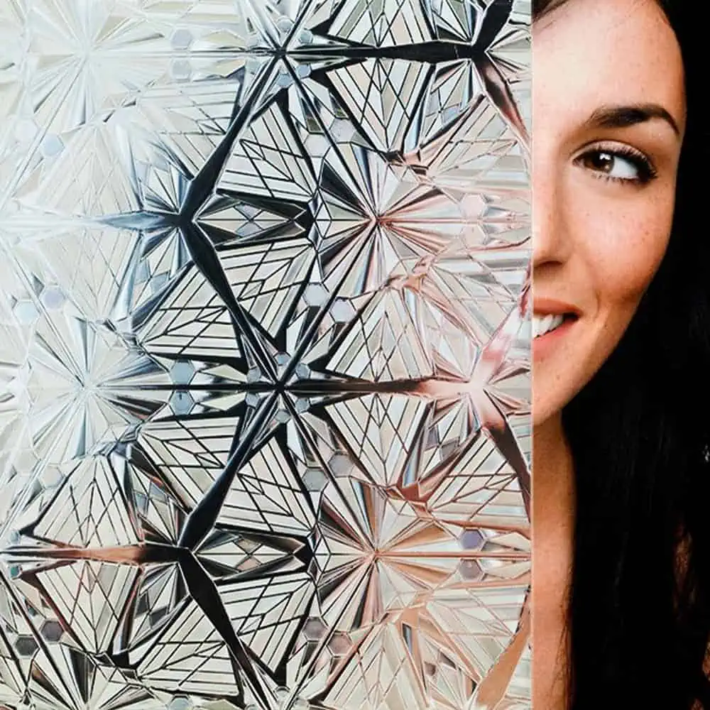 Cut Glass Reflections Window Film - Surface Designs